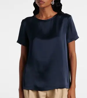 Max Mara Rebecca Satin T-shirt