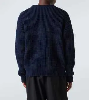 JIL SANDER Oversized Virgin Wool Sweater