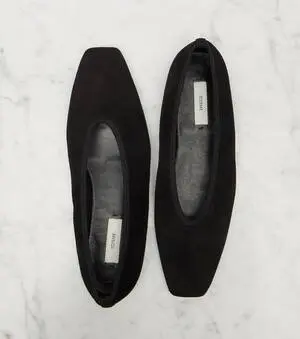 TOTEME Suede Ballet Flats