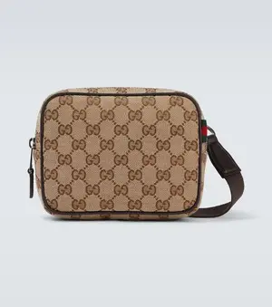 Gucci Gg Mini Crossbody Bag - Brown