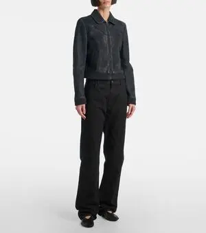THE ROW Axelette Suede Jacket