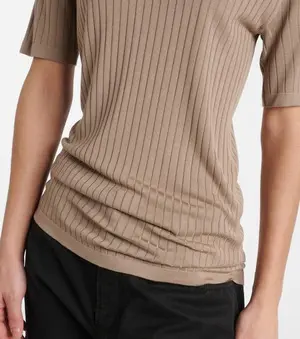 THE ROW Kaiomi Polo Shirt - Beige