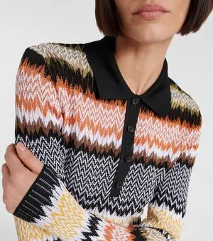 Missoni Zigzag Polo Sweater