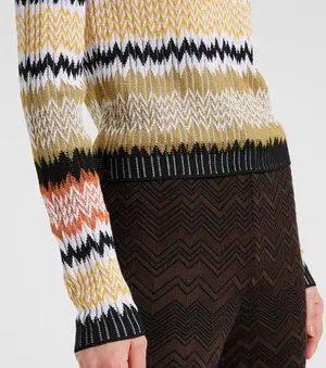 Missoni Zigzag Polo Sweater
