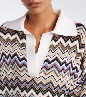 Missoni Zigzag Polo Sweater - Multicoloured