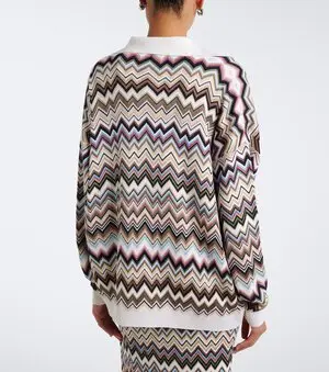 Missoni Zigzag Polo Sweater - Multicoloured