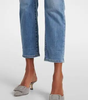 7 For All Mankind Mid-rise Slim Jeans