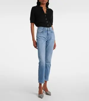 7 For All Mankind Mid-rise Slim Jeans