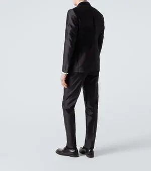 Dolce & Gabbana Silk Twill Suit - Black