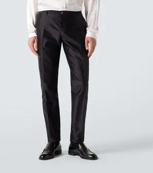 Dolce & Gabbana Silk Twill Suit - Black