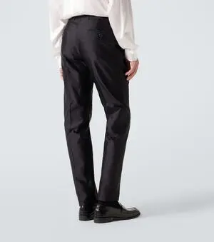 Dolce & Gabbana Silk Twill Suit - Black