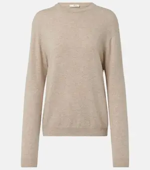 THE ROW Kisaora Cashmere Sweater Beige