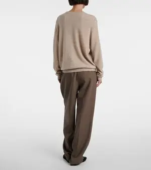 THE ROW Kisaora Cashmere Sweater - Beige