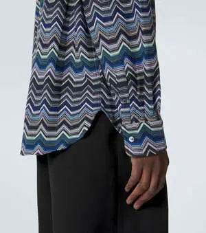 Missoni Zigzag Cotton Shirt