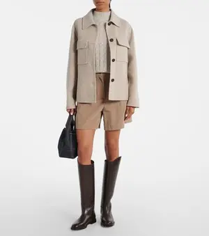 Brunello Cucinelli Wool And Cashmere Overshirt