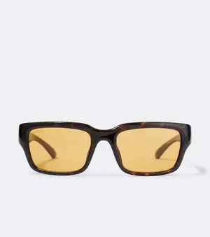 Gucci Rectangular Sunglasses - Brown