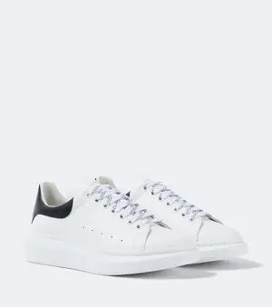 Alexander McQueen Oversized Leather Sneakers - Multicoloured
