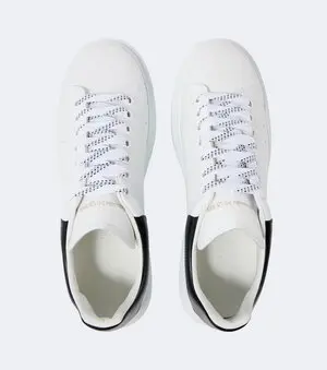 Alexander McQueen Oversized Leather Sneakers - Multicoloured