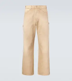 Auralee Light Wash Pants For Men