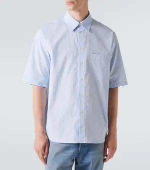 Auralee Striped Cotton Shirt