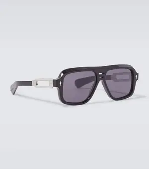 JACQUES MARIE MAGE X Glenn Gould Fugue Aviator Sunglasses - Black