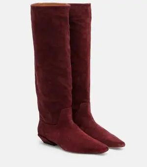 Women's Burgundy Boots