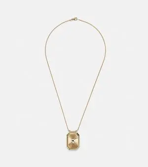 MARIE LICHTENBERG Cœur Percé Diamond Necklace - Gold