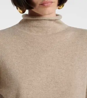 JIL SANDER Cashmere Turtleneck Top