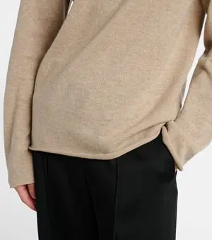 JIL SANDER Cashmere Turtleneck Top