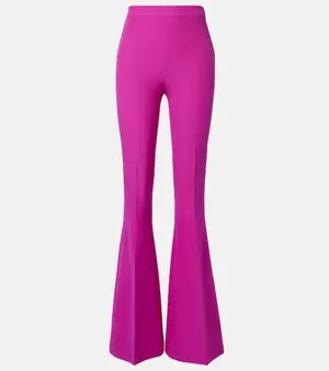 Safiyaa High-waisted Flared Trousers