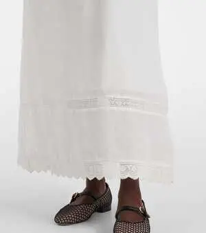Posse Grace Lace-trimmed Maxi Dress