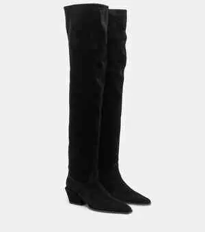 Paris Texas Bettina Over-the-knee Suede Boots