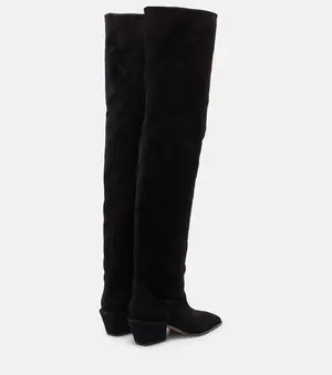 Paris Texas Bettina Over-the-knee Suede Boots