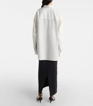 Khaite Herschel Cotton Shirt - White