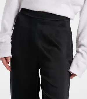 THE ROW Miros Cady Straight Pants - Black