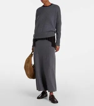 LISA YANG Mila Cashmere Sweater - Grey