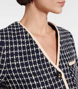 Valentino Garavani Wool And Cotton-blend Boucle Jacket