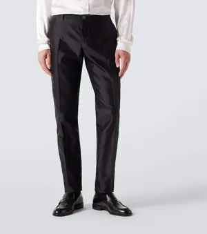 Dolce & Gabbana Silk Twill Suit - Black