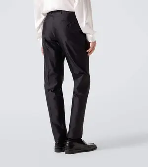 Dolce & Gabbana Silk Twill Suit - Black
