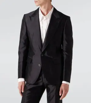 Dolce & Gabbana Silk Twill Suit - Black