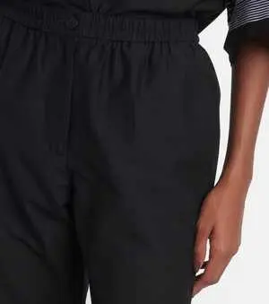JOSEPH Tottenham Cropped Straight Pants