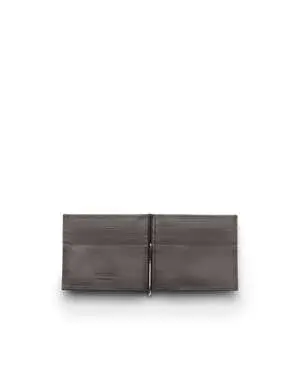 Prada Saffiano Leather Wallet - Grey
