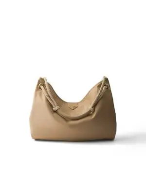 Prada Large Re-nylon Shoulder Bag - Brown