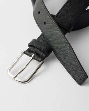 Prada Saffiano Leather Belt