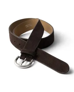 Prada Suede Belt