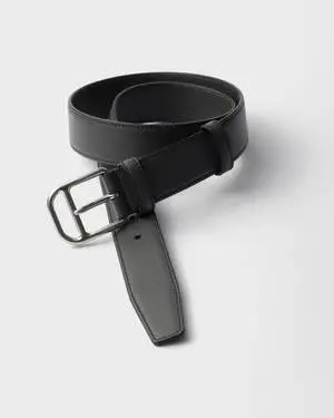 Prada Saffiano Leather Belt