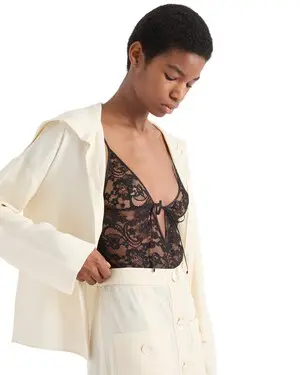 Prada Lace Top