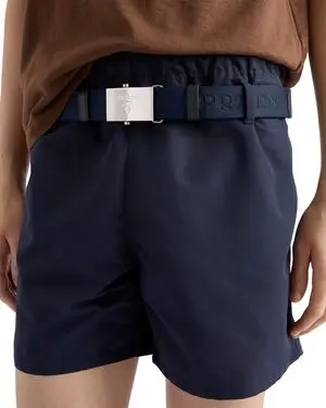 Prada Cotton Tape Belt - Blue