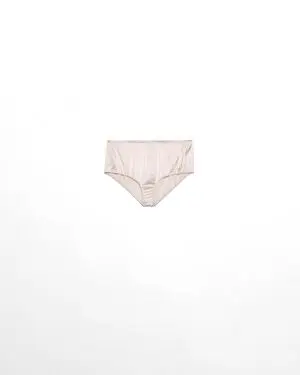 Prada Vintage-look Satin Briefs - Pink