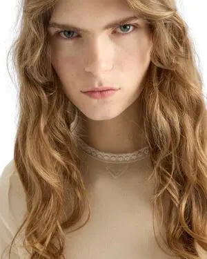 Prada Cotton Tulle T-shirt - Neutral